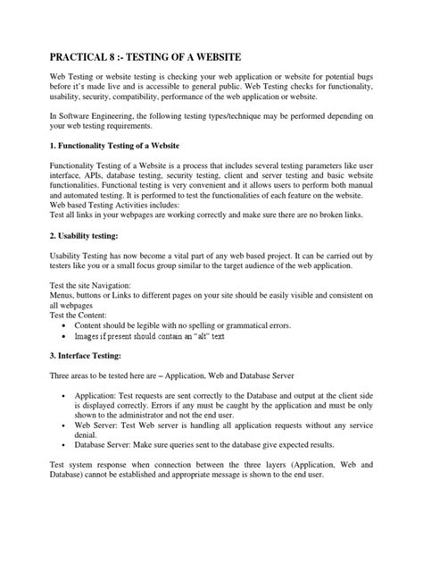 Practical 8 Pdf