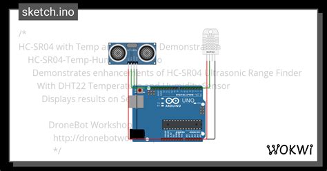 Ultrasonic 2 Wokwi Esp32 Stm32 Arduino Simulator