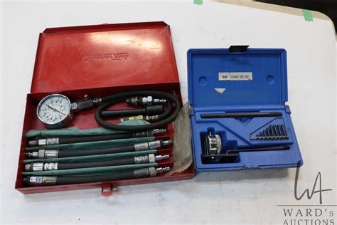 Snap On Compression Tester And A Central Cylinder Bore Gauge