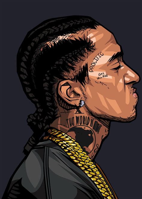 Nipsey Hussle Cartoon It Isnt Too Late To Become A Nipsey Hussle Fan
