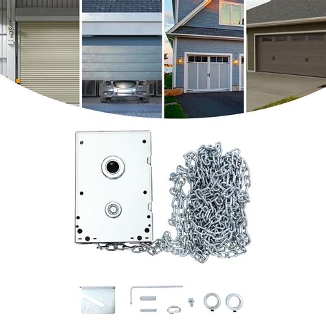 41 Gear Ratio Wall Mounted Chain Hoist For Roll Up Doors Garage Door
