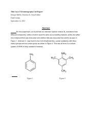 Understanding Thin Layer Chromatography In Chemistry Course Hero
