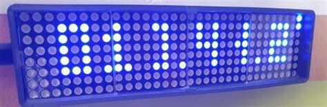 Iot Smart Clock Dot Matrix Use Wemos Esp8266 Esp Matrix 12 Steps