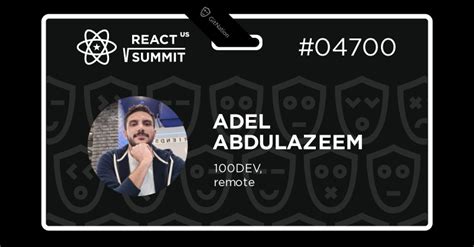 Adel Abdulazeem On Linkedin Check Out My Badge And Claim Your Free React