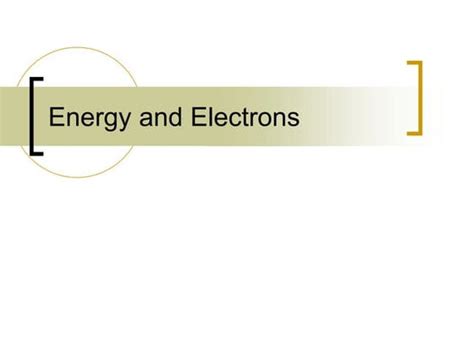 Electron Configuration Ppt Chemistry Science Electron Configuration Ppt Chemistry Science