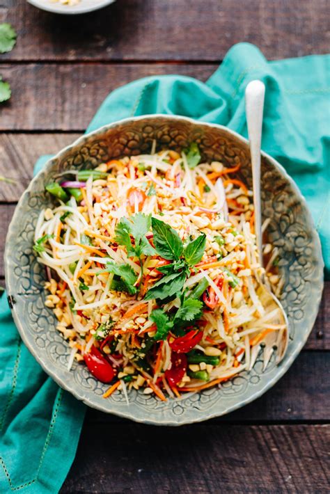 Thai Green Papaya Salad Coley Cooks Green Papaya Salad Asian