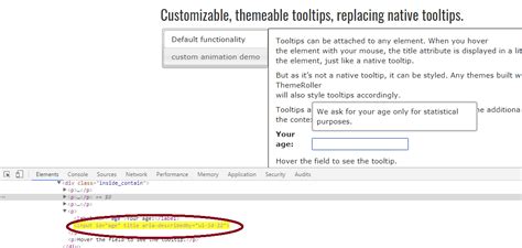 Retrieve Tool Tip Text From Selenium Webdriver In Java Stack Overflow