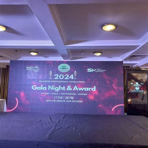 I Am Happy To Join At Pmaspire Professional Excellence Gala Night And Mohammad Abdullah Shah