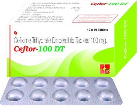 Cefixime Trihydrate Dispersible Tablets At Rs 870 Box Cefixime Trihydrate Tablet In Roorkee