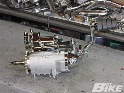 Inside The RevTech Four Speed Transmission At A Glance Hot Bike Magazine