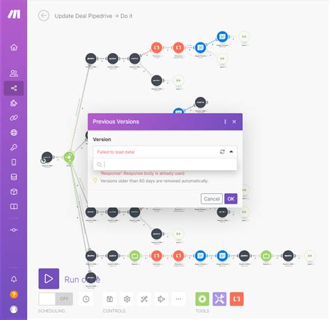This Execution Cannot Be Displayed Blueprint Version Is Missing