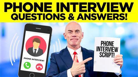 Phone Interview Script Interview Questions And Answers