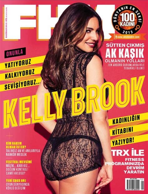 Kelly Brook Magazine Cover