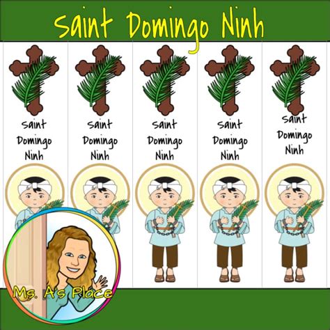 Saint Domingo Ninh Bookmark By Ms A S Place Tpt