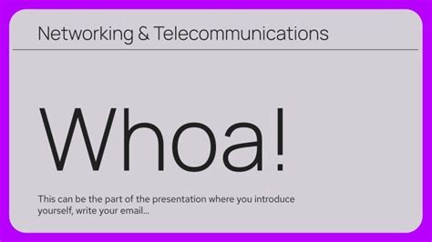 Major For College Computer Networking And Telecommunications