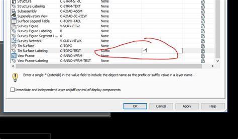 Solved Surface Slope Label On Layer Not In Style Autodesk Community