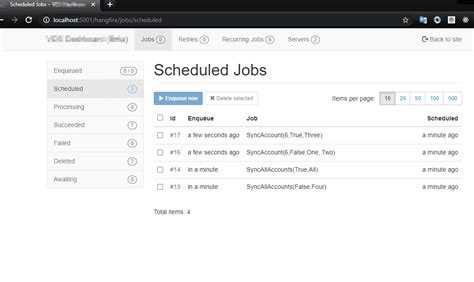 Excluding Jobs From Succeeded Jobs In Hangfire Dashboard Blog By Bruno Câmara