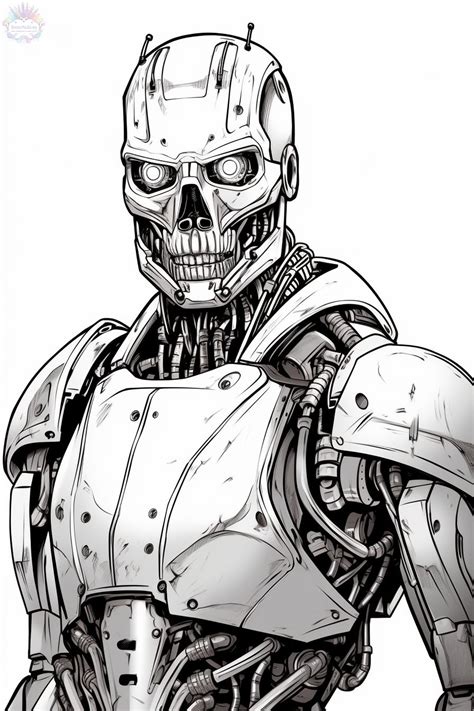 Robot Coloring Pages 80 Free Drawings To Print And Color