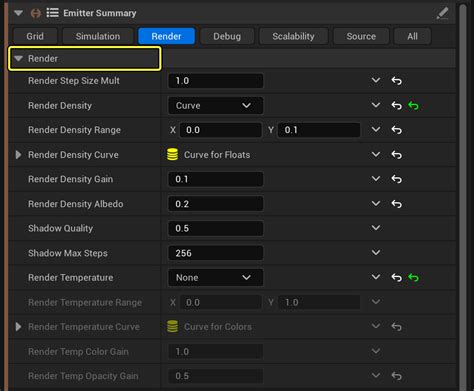 Niagara Fluids Reference In Unreal Engine Unreal Engine 54 Documentation Epic Developer