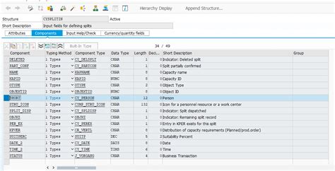 Solved All Structuretable Fields Are Not Appearing In F4 Sap