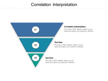 Interpret Correlation Coefficient PowerPoint Presentation And Slides SlideTeam