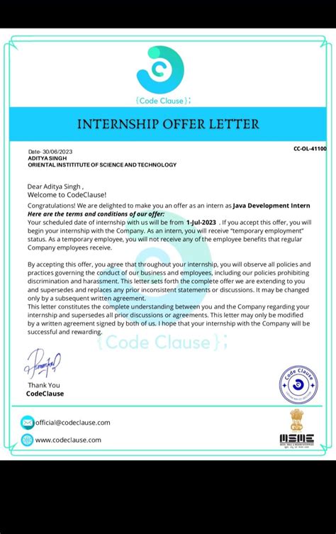 codeclause opportunity java development intern grateful team work… aditya pratap singh