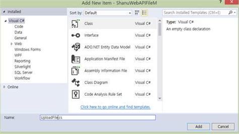 Consume Web Api In Winform For File Handling