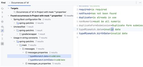 Search And Replace A Target Within A Project Intellij Idea Documentation
