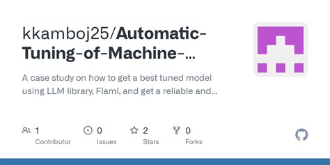 github kkamboj25 automatic tuning of machine learning for reliable