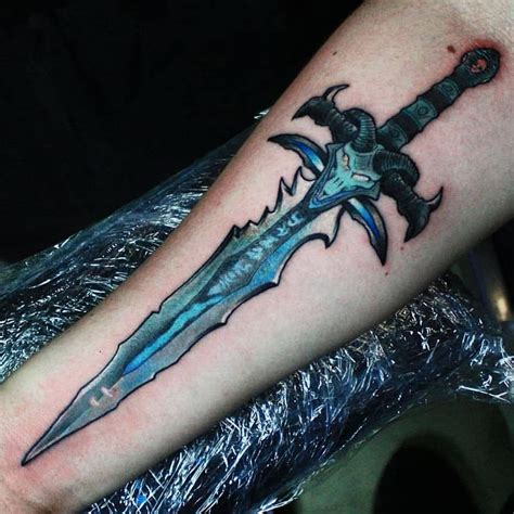 101 Amazing World Of Warcraft Tattoo Ideas That Will Blow Your Mind Warcraft Leg Tattoo Men
