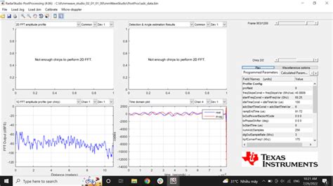 DCA1000EVM Profile Config Of The DCA1000EVM Sensors Forum Sensors TI E2E Support Forums
