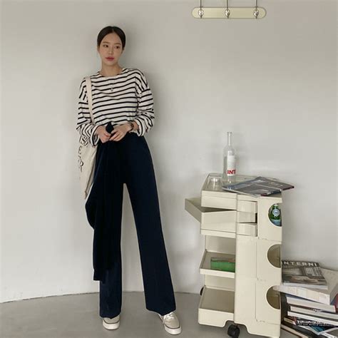 시크릿라벨 인밴딩세미부츠컷롱슬랙스