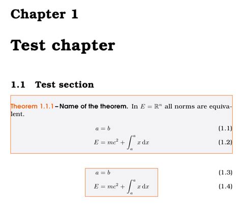 Theorems Fancy Box Around Equation TeX LaTeX Stack Exchange