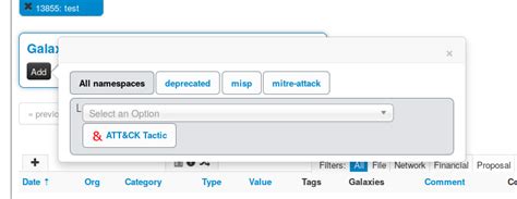 where is misp galaxy taxonomy · issue 4153 · misp misp · github