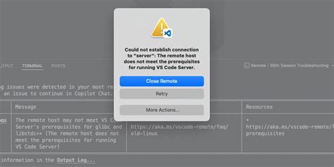 connect to unsupported older linux servers with vs code remote ssh