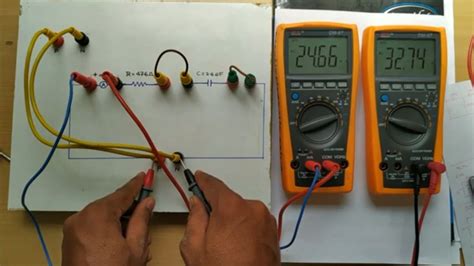 Experiment On Single Phase Series R C Circuit YouTube