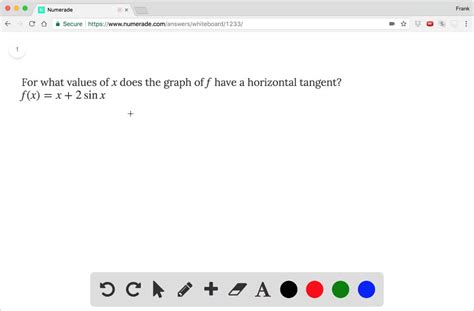 Solvedfor What Values Of X Does The Graph Of Fxx2 Sinx Have A
