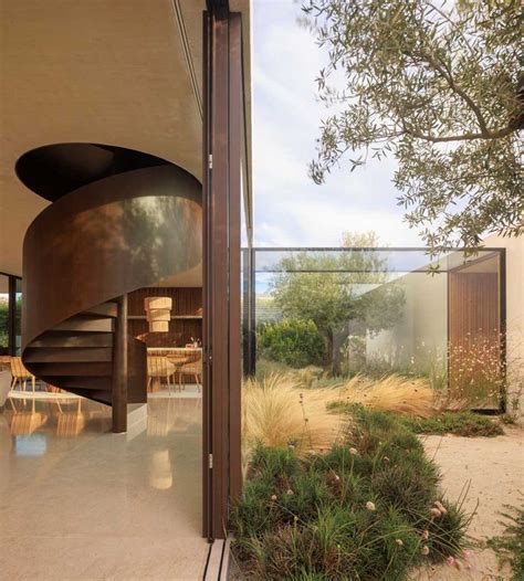 Warm Copper Fixtures And Natural Bamboo Wall Cladding In Modern Design • 333 Images