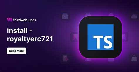 Install Royaltyerc721 Typescript Sdk