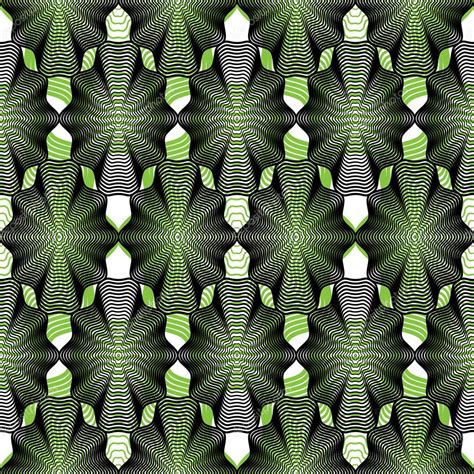 Continuous Pattern With Graphic Lines Stock Vector Image By ©ostapius
