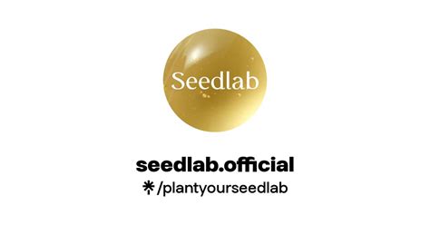 Seedlabofficial Instagram Linktree