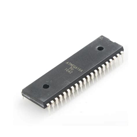 atmega16a pu dip40 8 bit microcontroller with 16k bytes in system programmable flash
