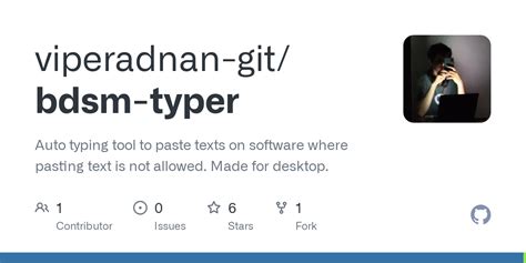 releases · viperadnan git bdsm typer · github