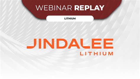 Jindalee Lithium Catalysts Ahead For Americas Most Undervalued Lithium Play Red Cloud