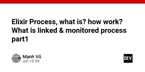 Elixir Process What Is How Work What Is Linked And Monitored Process