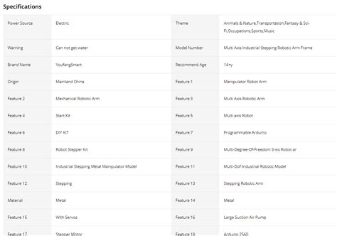 Arduino Robot Arm Diy Kit Tomelectronics1 Inspired By V2