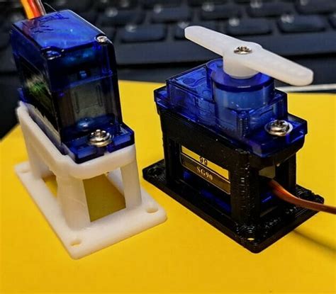 Free Stl File Sg90 Servo Support 🌆・3d Printer Model To Download・cults