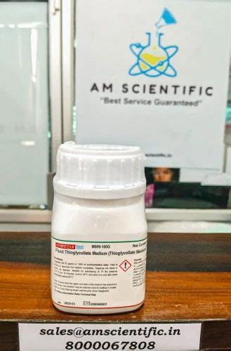 Fluid Thioglycollate Medium Packaging Details Plastic Bottle At ₹ 440 Piece In Jaipur