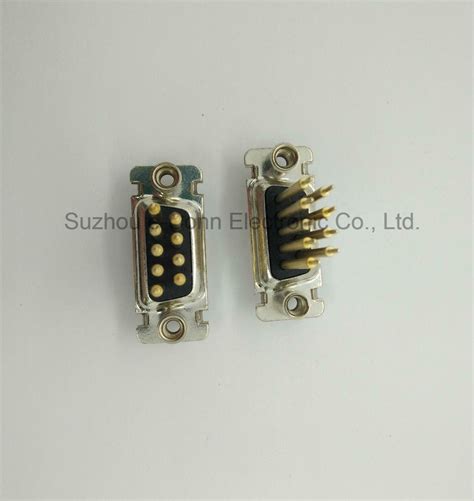 D Sub 9pin Male Connector Dip 180 Degree China D Sub Plug And D Sub 9 Pin