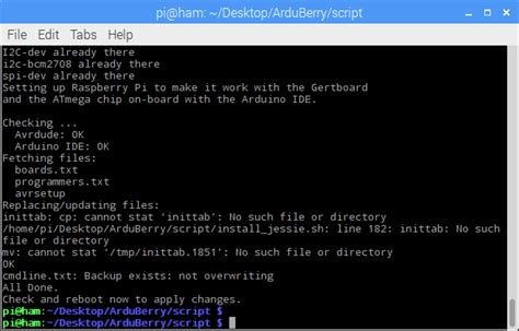 can t find programmer id gpio arduberry modular robotics forum